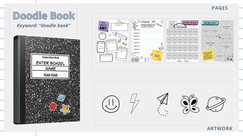 Explore Entourage Yearbooks' Wide Selection of Yearbook Themes and ...