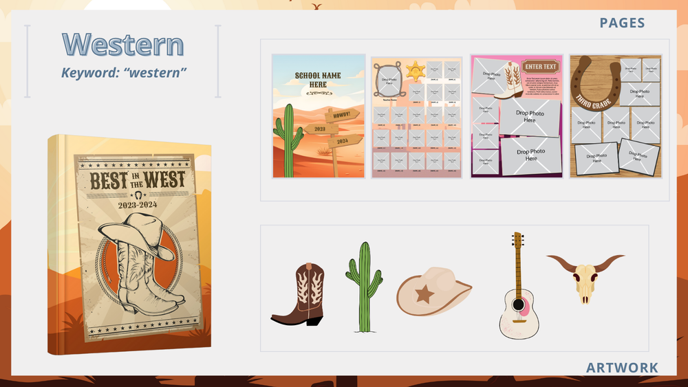 Explore Entourage Yearbooks' Wide Selection of Yearbook Themes and ...