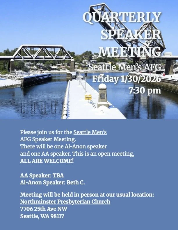 Events — Greater Seattle Al-Anon