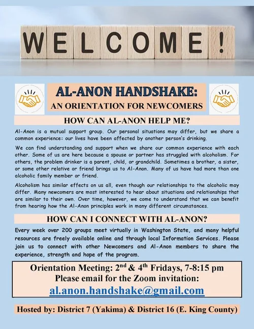 New To Al-Anon — Greater Seattle Al-Anon