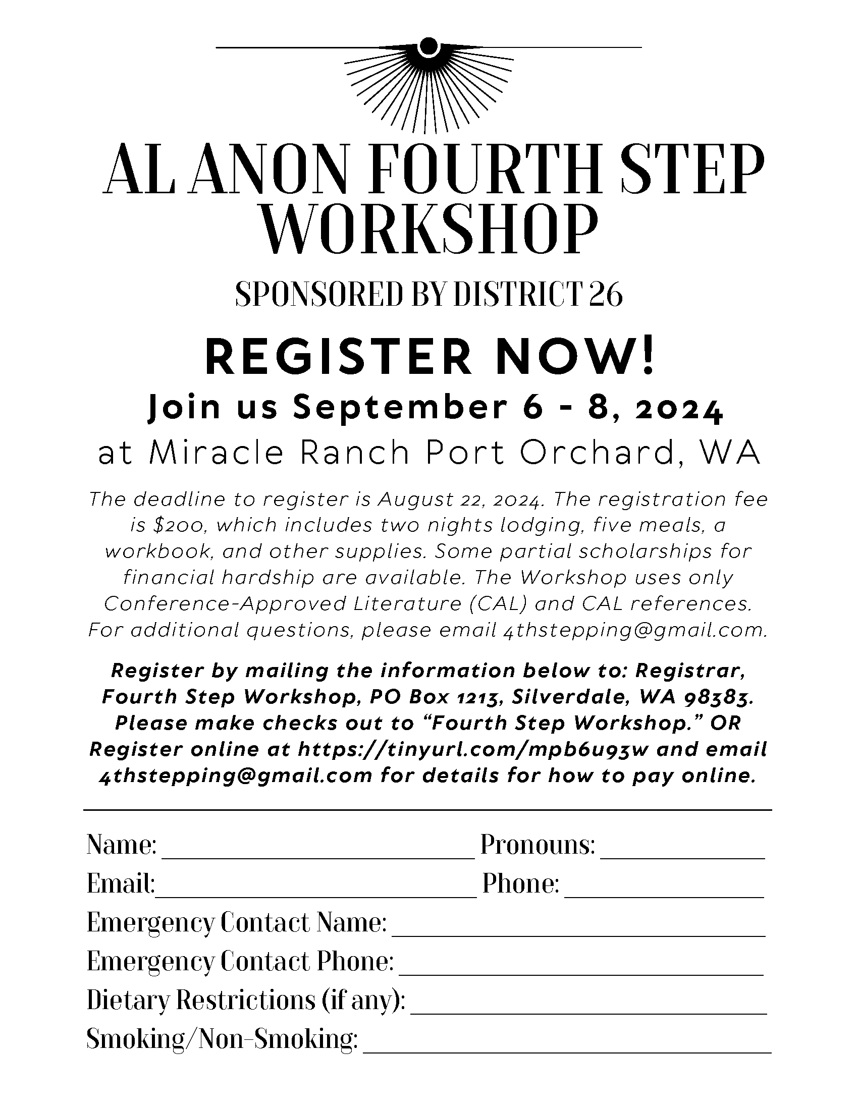 Events — Greater Seattle Al-Anon