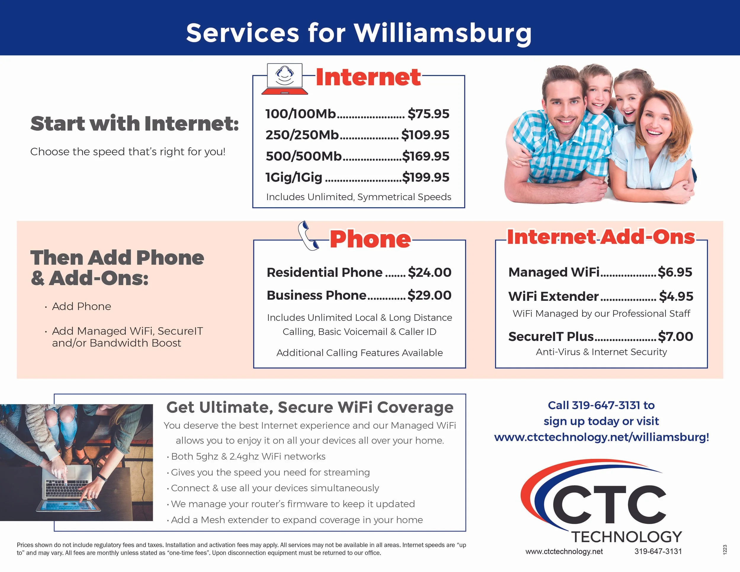 Pricing & Plans — CTC Technology