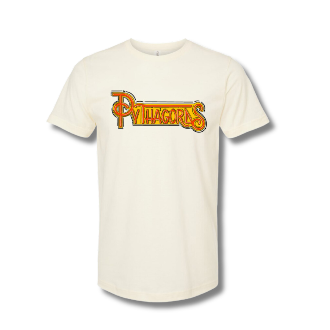 Pythagoras Orange Logo T Shirt Pythagoras