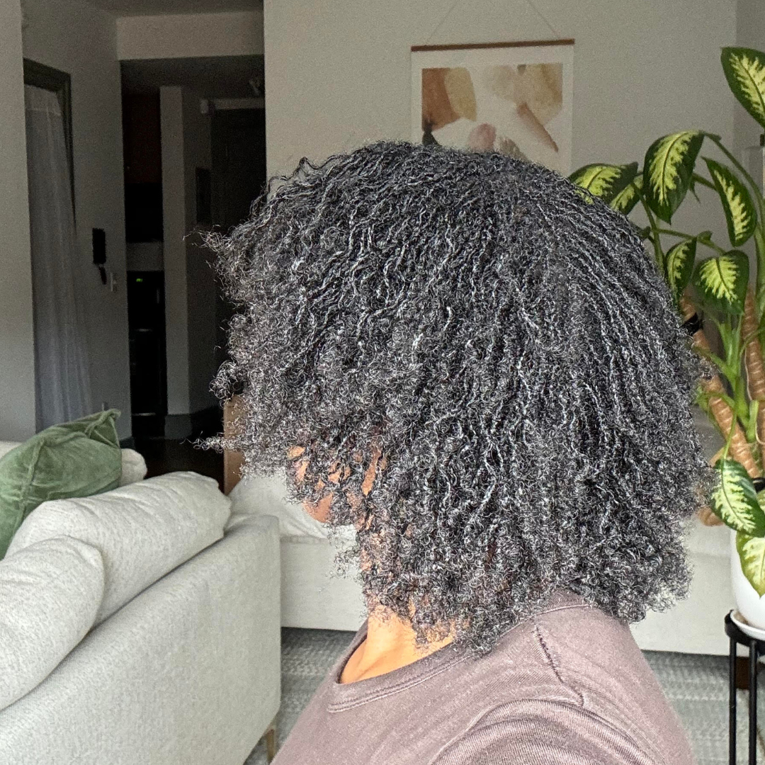 My First Microlocs Retightening & Finding a Loctician Near Me — Omalocs ...