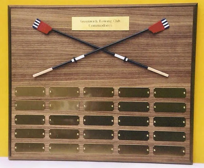 Custom Trophies & Perpetual Plaques — Sparhawk Model Oars