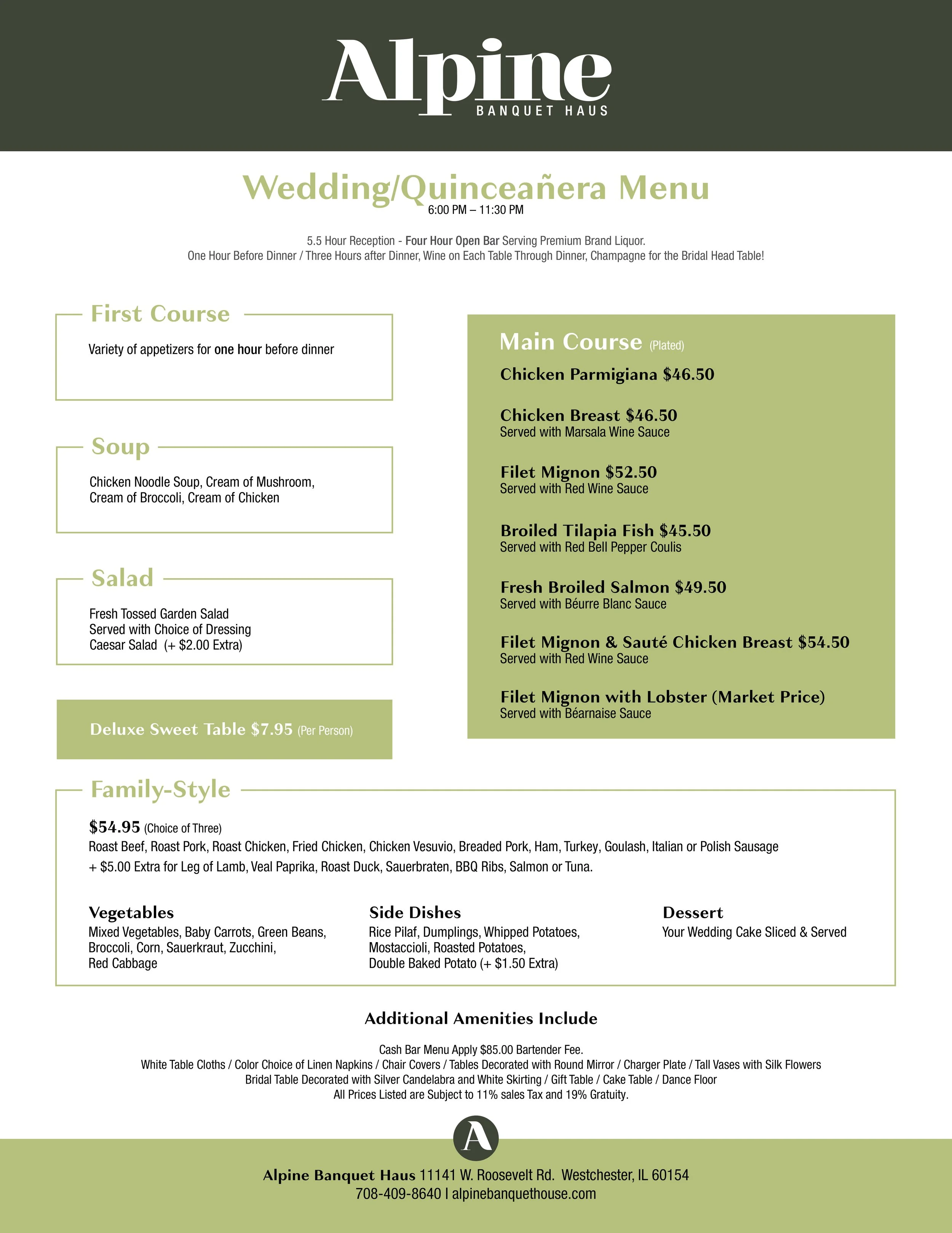 Alpine Banquet House