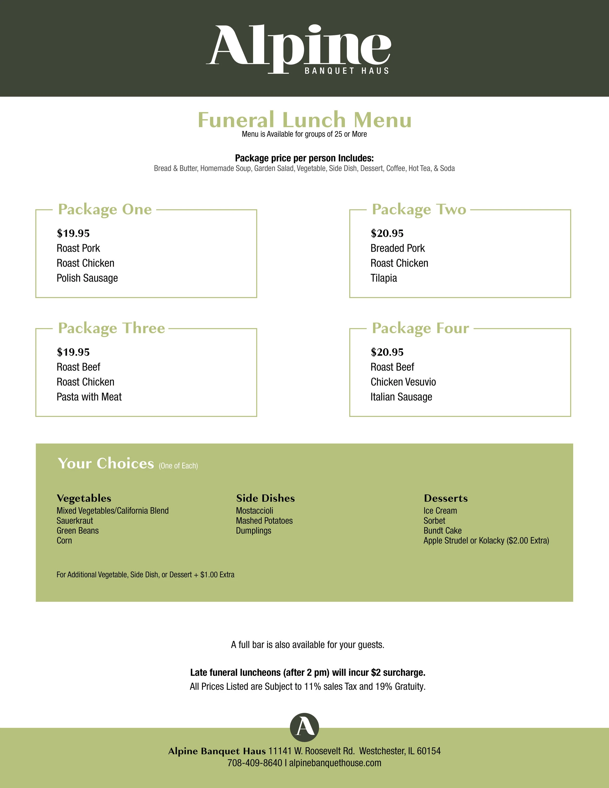 Alpine Banquet House