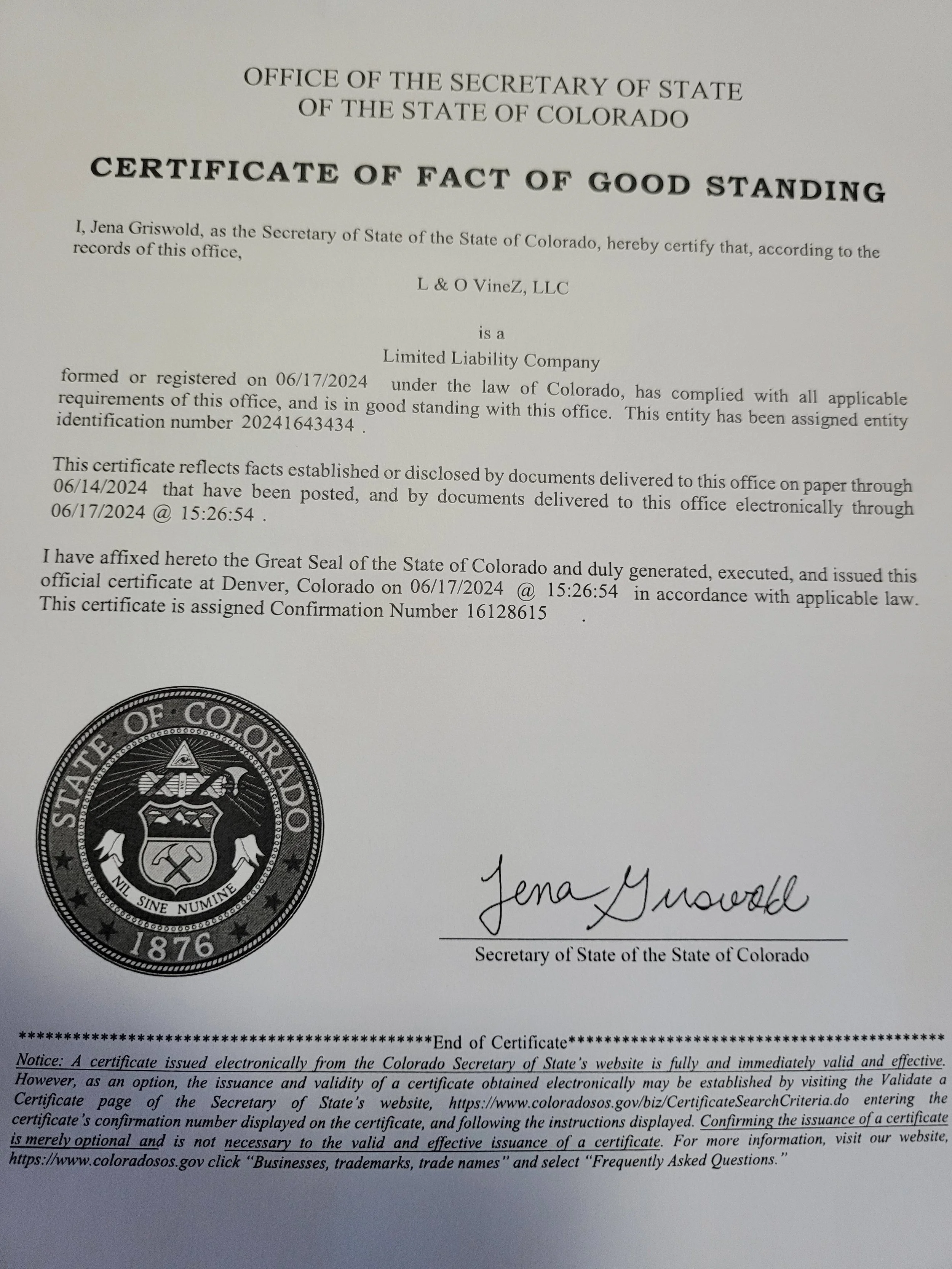 Visit — L & O VineZ