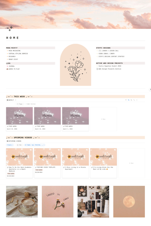 Organizing My Life With My Cozy Notion Setup | Notion Tips & Inspo ...