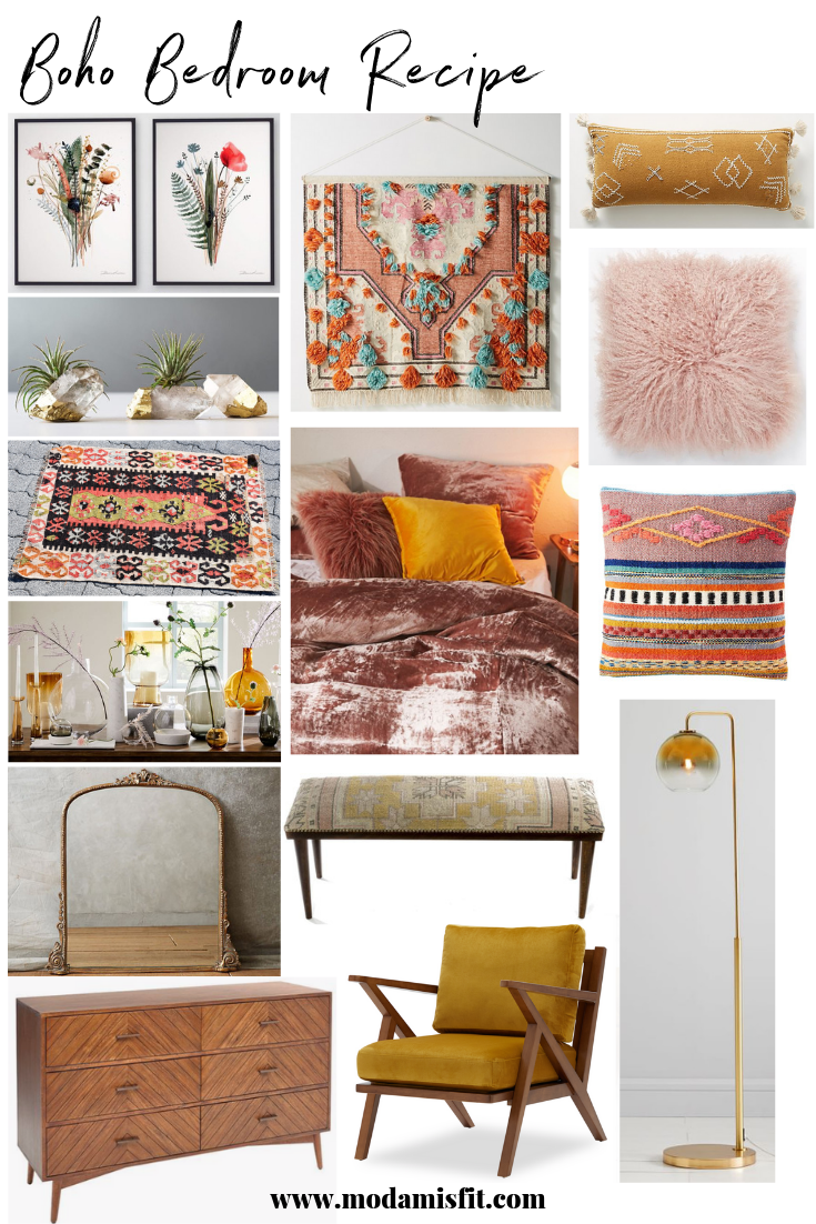 Boho Bedroom Recipe: How to Create a Fun & Shamelessly Colorful Room ...
