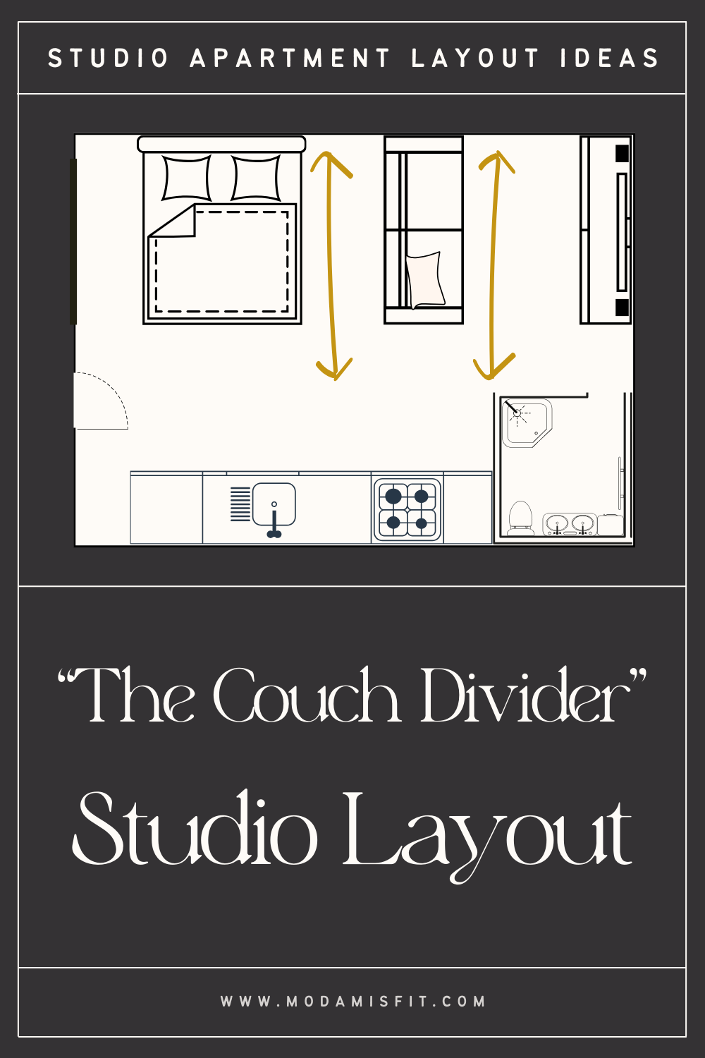 5 Studio Apartment Layout Ideas That Will Make Your Studio Flow ...