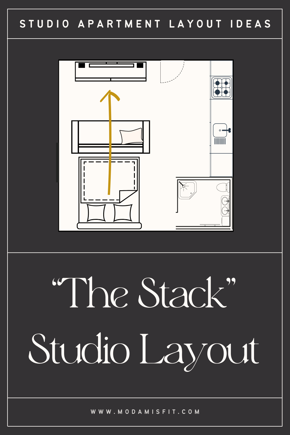 5 Studio Apartment Layout Ideas That Will Make Your Studio Flow ...