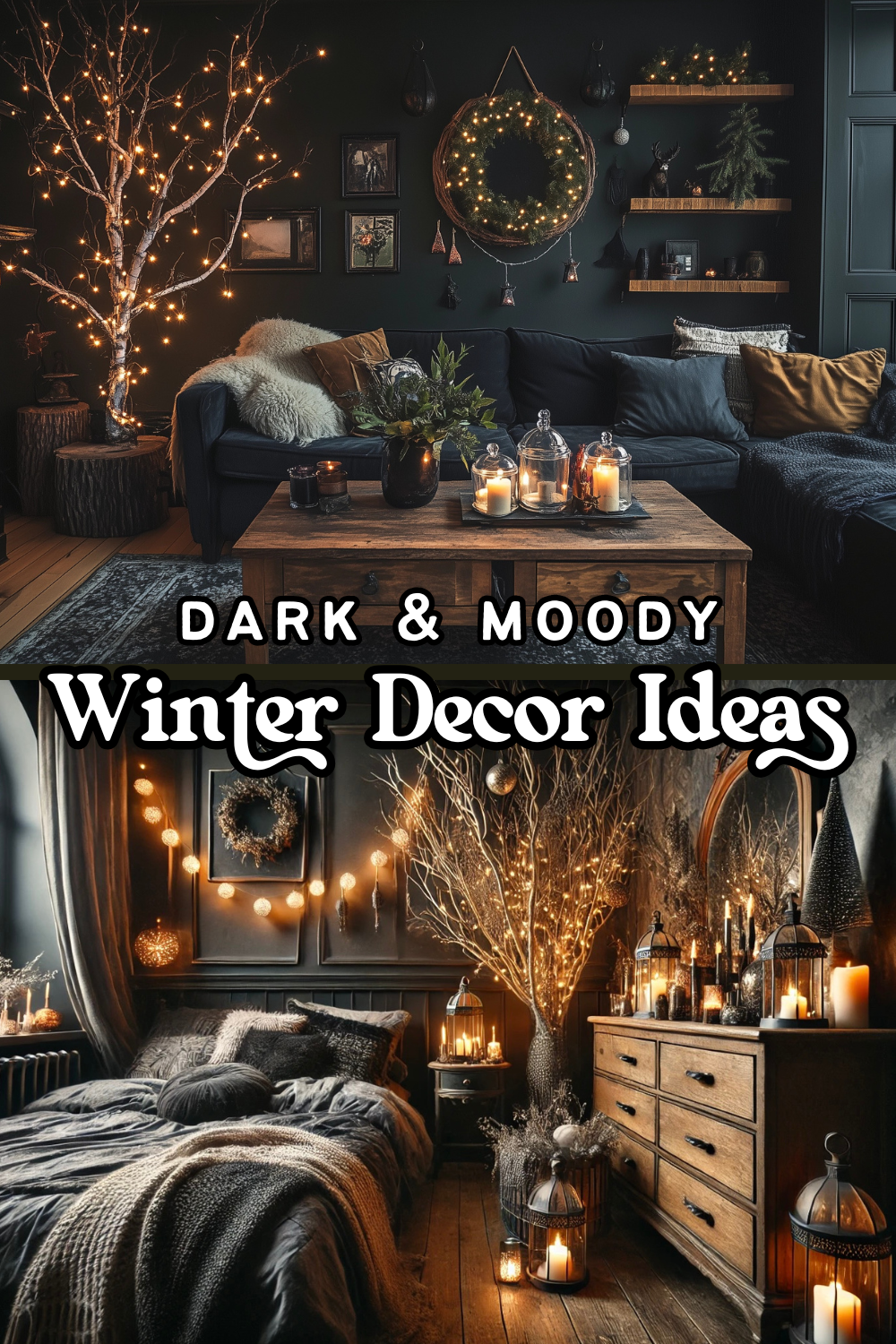 Moody Winter Decor Ideas: How to Make Your Space Look Like a Witchy ...