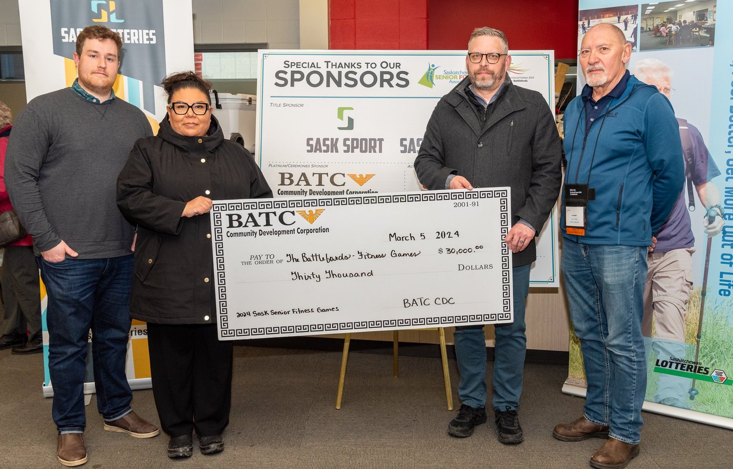 Sponsors — SASKATCHEWAN SENIOR FITNESS 55+ PROVINCIAL GAMES