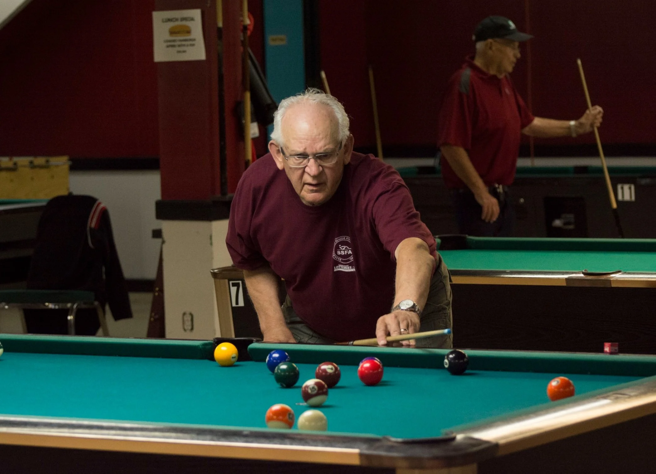 Eight-ball — SASKATCHEWAN SENIOR FITNESS 55+ PROVINCIAL GAMES