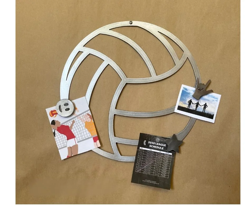 Volleyball Wall Art — Metawood Design Co.