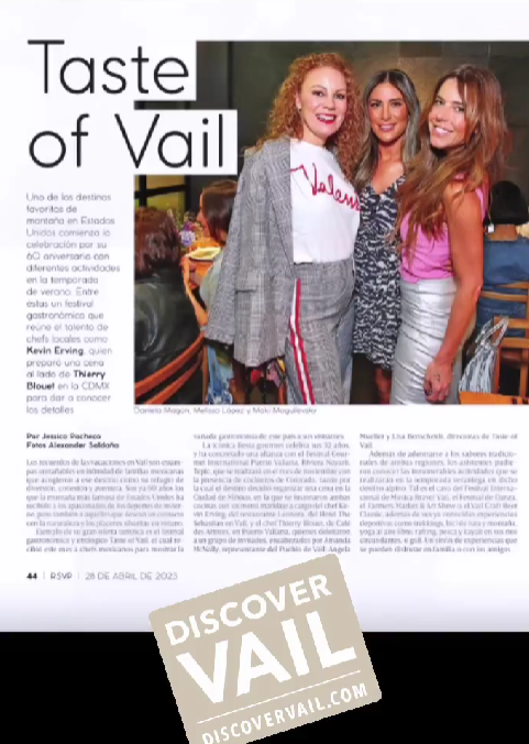 Team 1 — TASTE OF VAIL