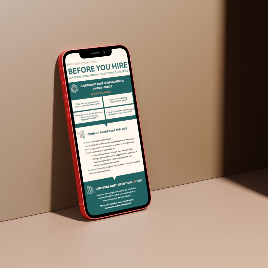 HWC’s Hiring Process Series: Part 2 — Harbour West Consulting