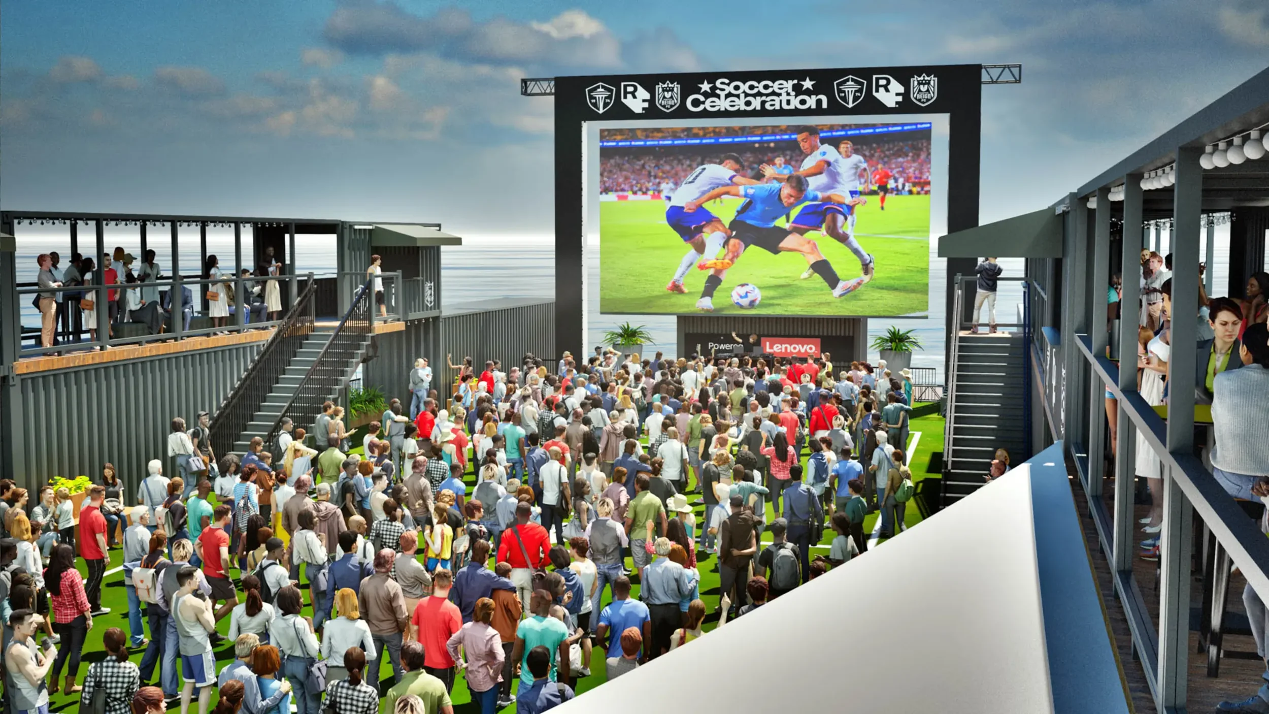 Seattle Soccer Celebration — Seattle Reign FC