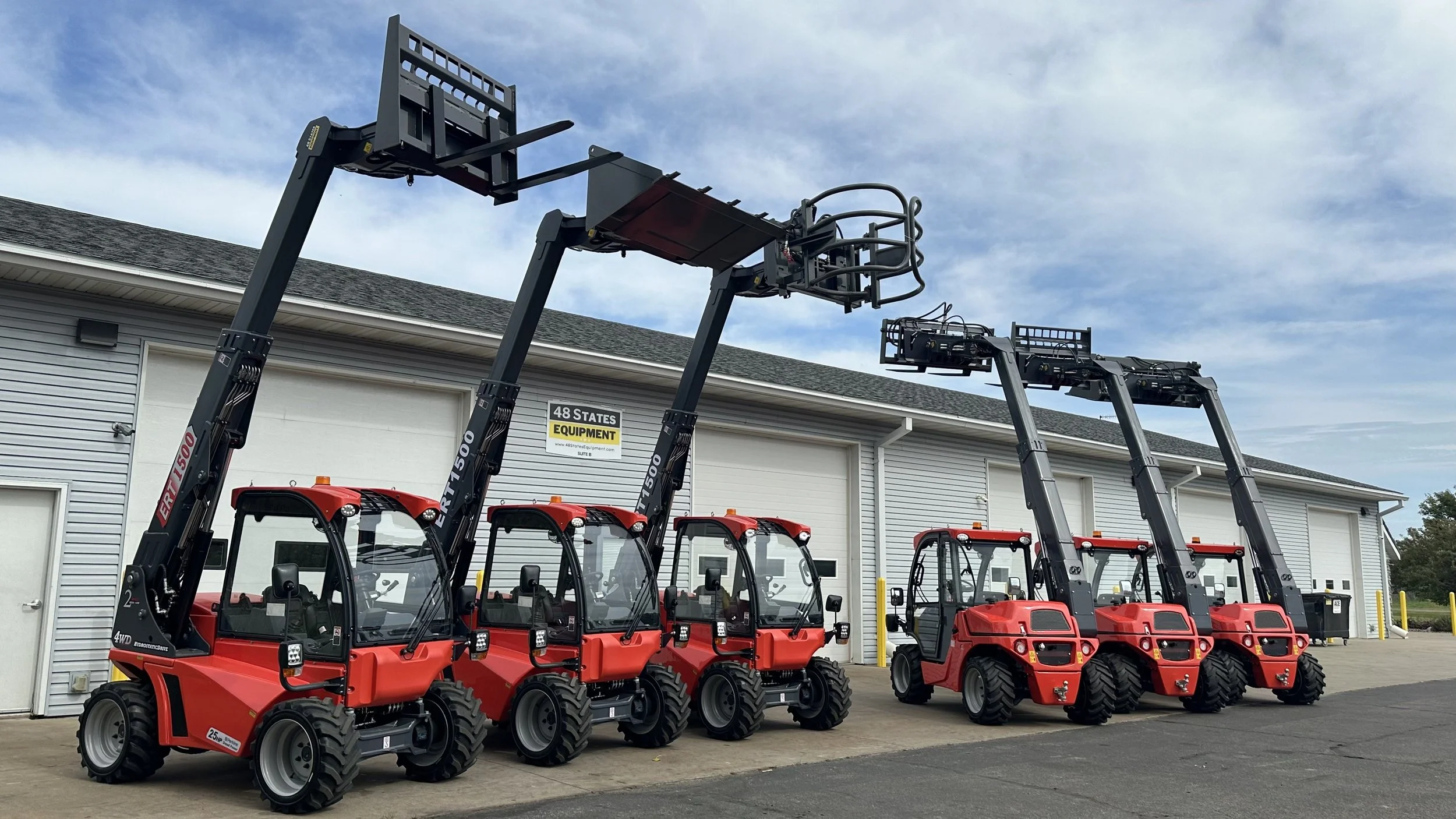 48 States Equipment - ERT1500 Compact Telehandler Now Available!