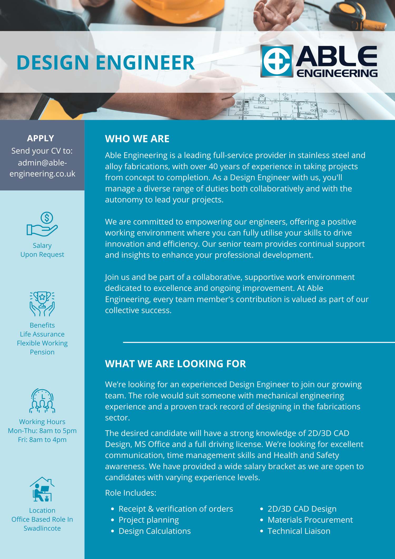 Design Engineer — Able Engineering