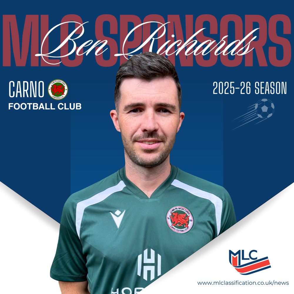 MLC Sponsors Carno FC Player Ben Richards | Supporting Our People On ...