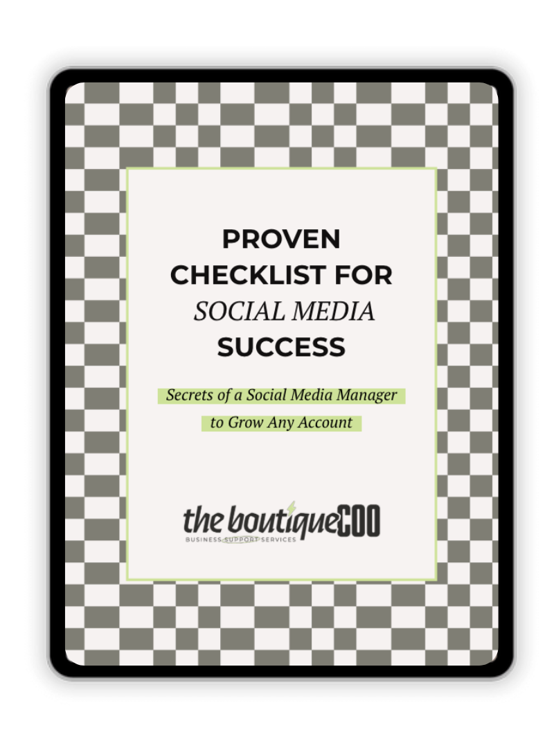 The Boutique COO | Business Support Services