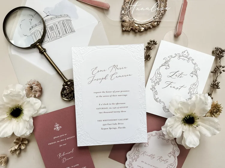 Custom Wedding Invitation Services | Invitations, Signage, and more