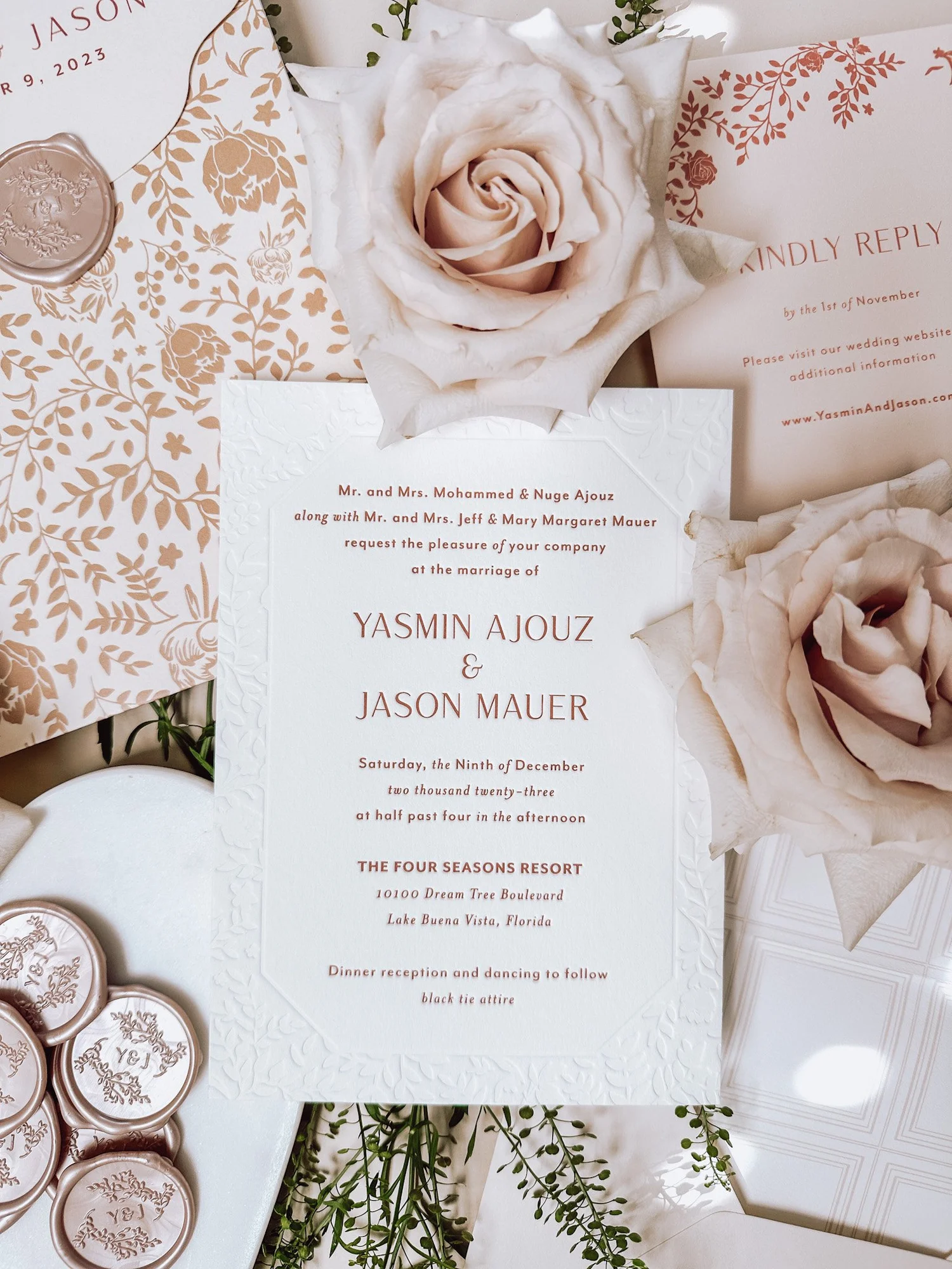Bespoke Wedding Invitations | The Moxie Workshop