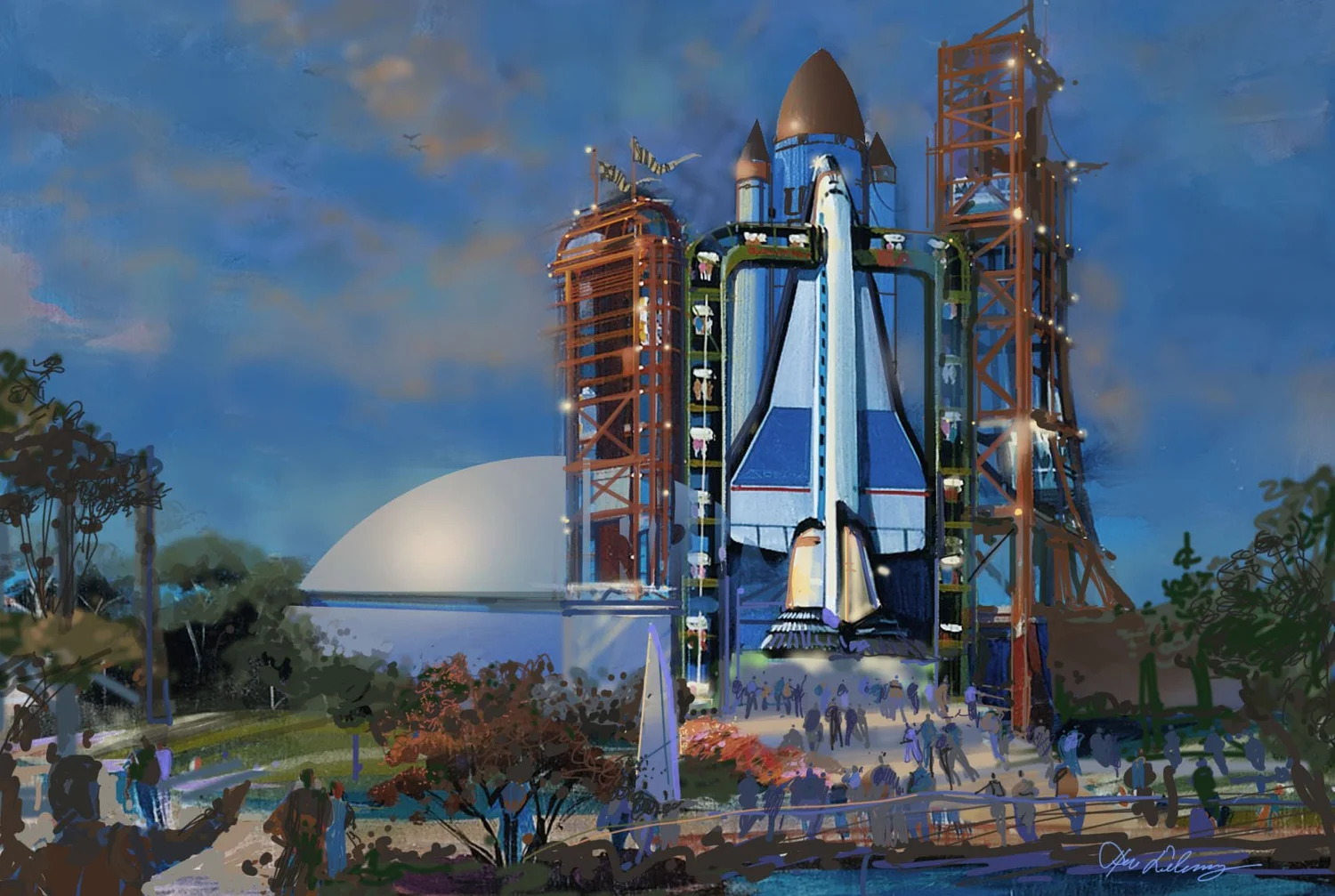 EPCOT CENTER / LIVING SEAS PAVILION — Tim J Delaney