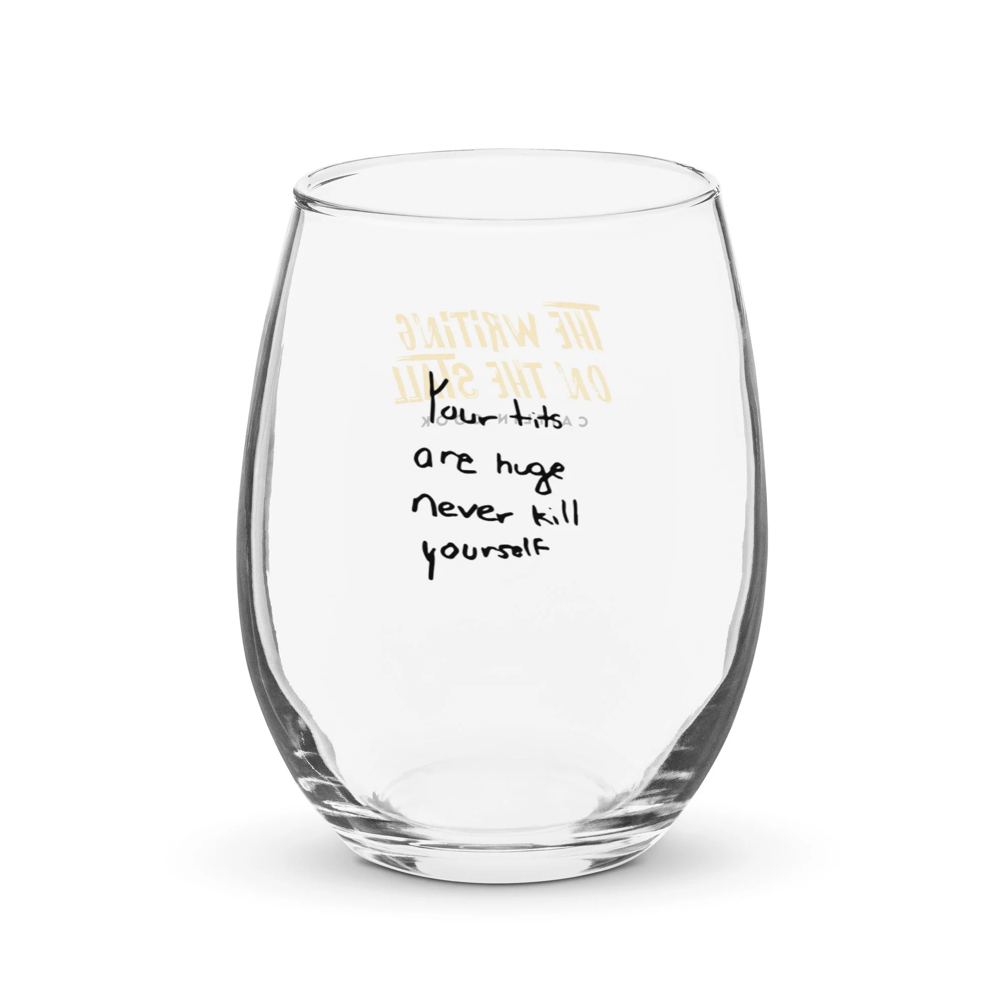Huge Tits — Wine Glass — Caitlin Cook Huge Tits — Wine Glass — Caitlin Cook