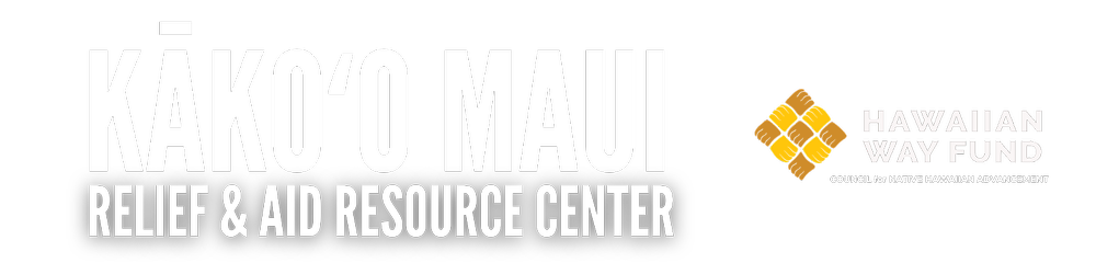 Resource Center — Helping Maui