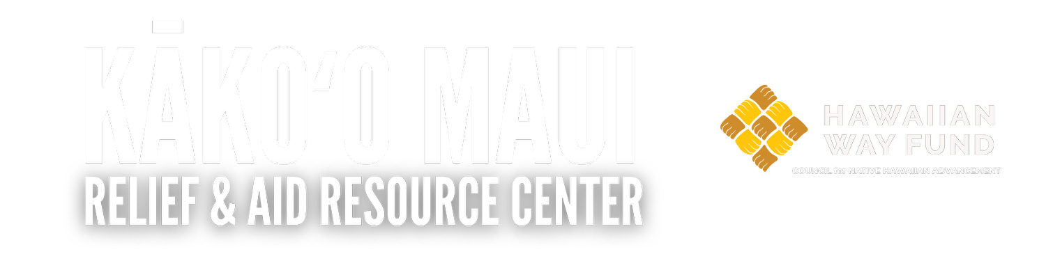 Resource Center — Helping Maui