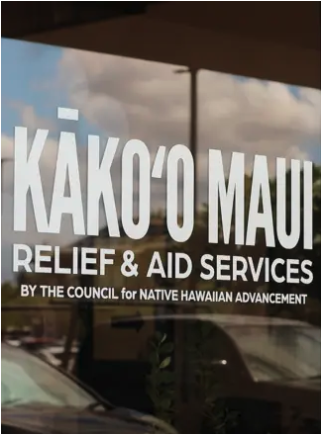 Helping Maui
