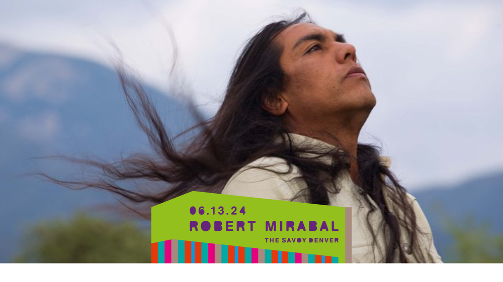 Robert Mirabal — MAS Presents