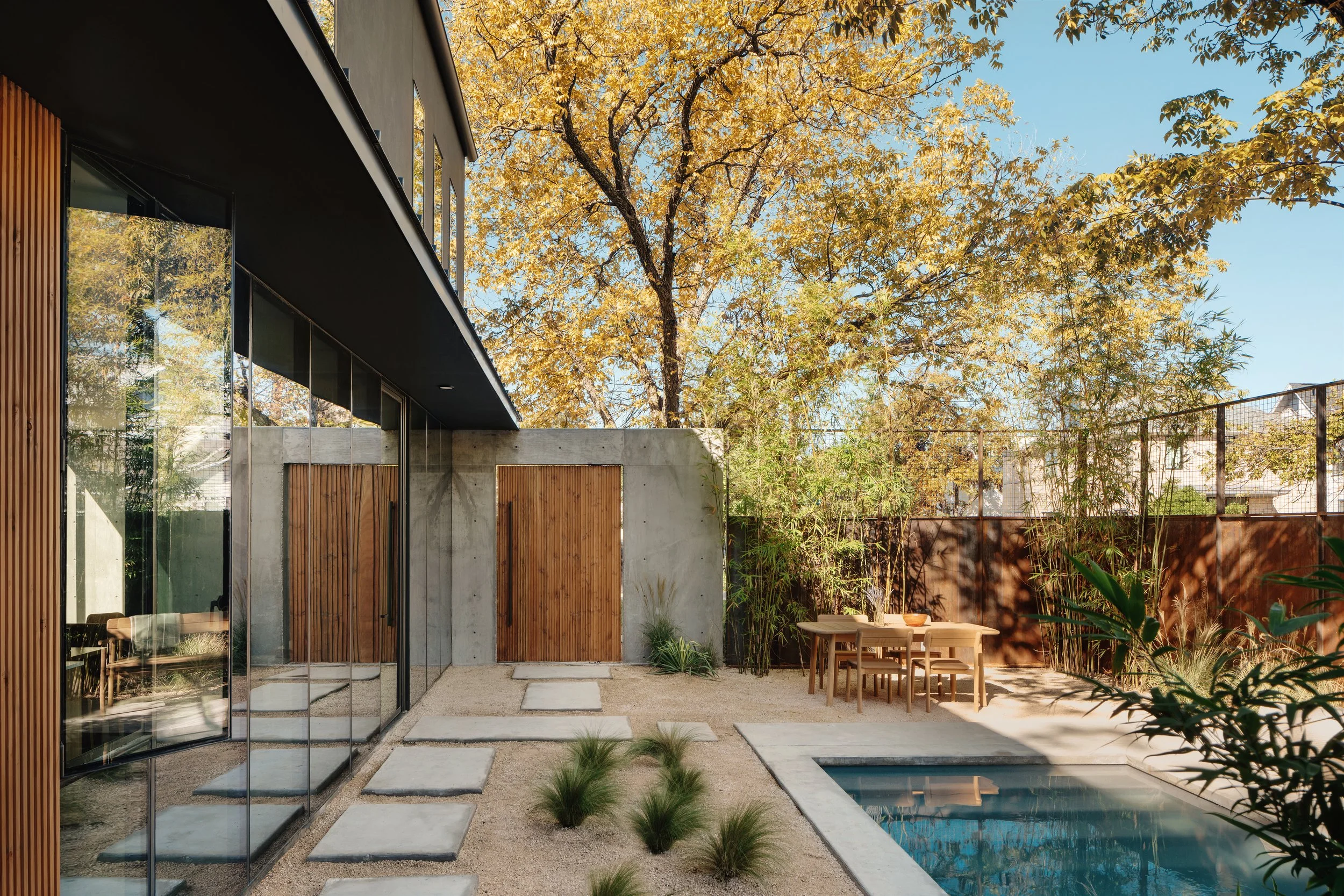 Experience Our Pools - Austin Pool Construction — Golden Hour
