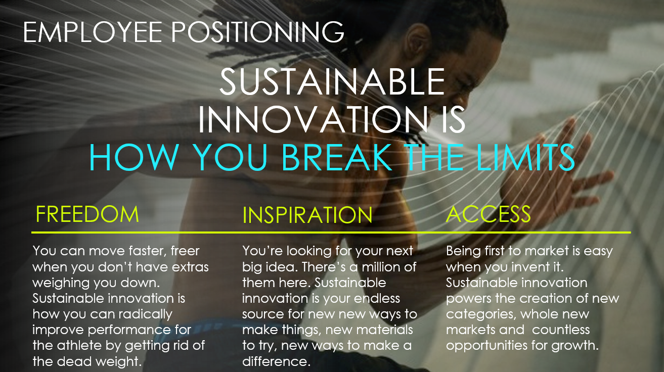 Nike | Sustainable innovation messaging — Good Witch Brand + Story