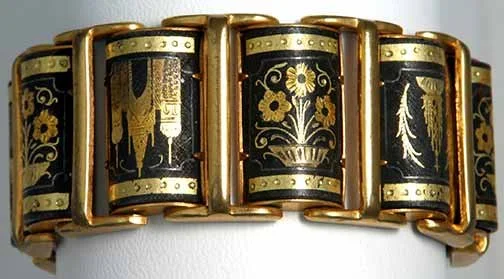 DAMASCENE JEWELRY - ART MARRIED TO METALLURGY IN TWO HEMISPHERES ...