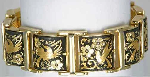 DAMASCENE JEWELRY - ART MARRIED TO METALLURGY IN TWO HEMISPHERES ...