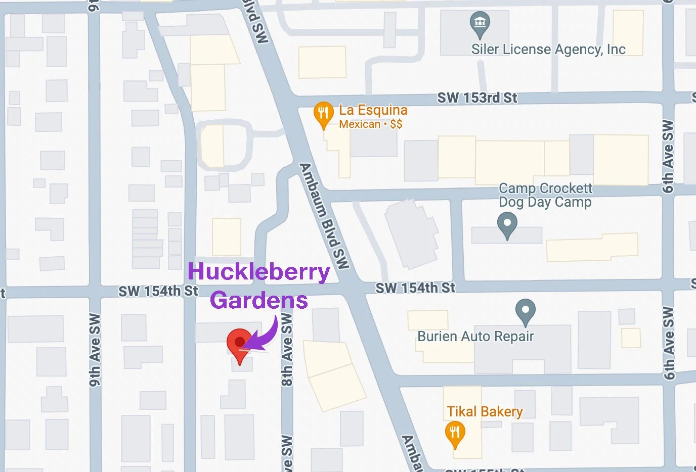Huckleberry Gardens