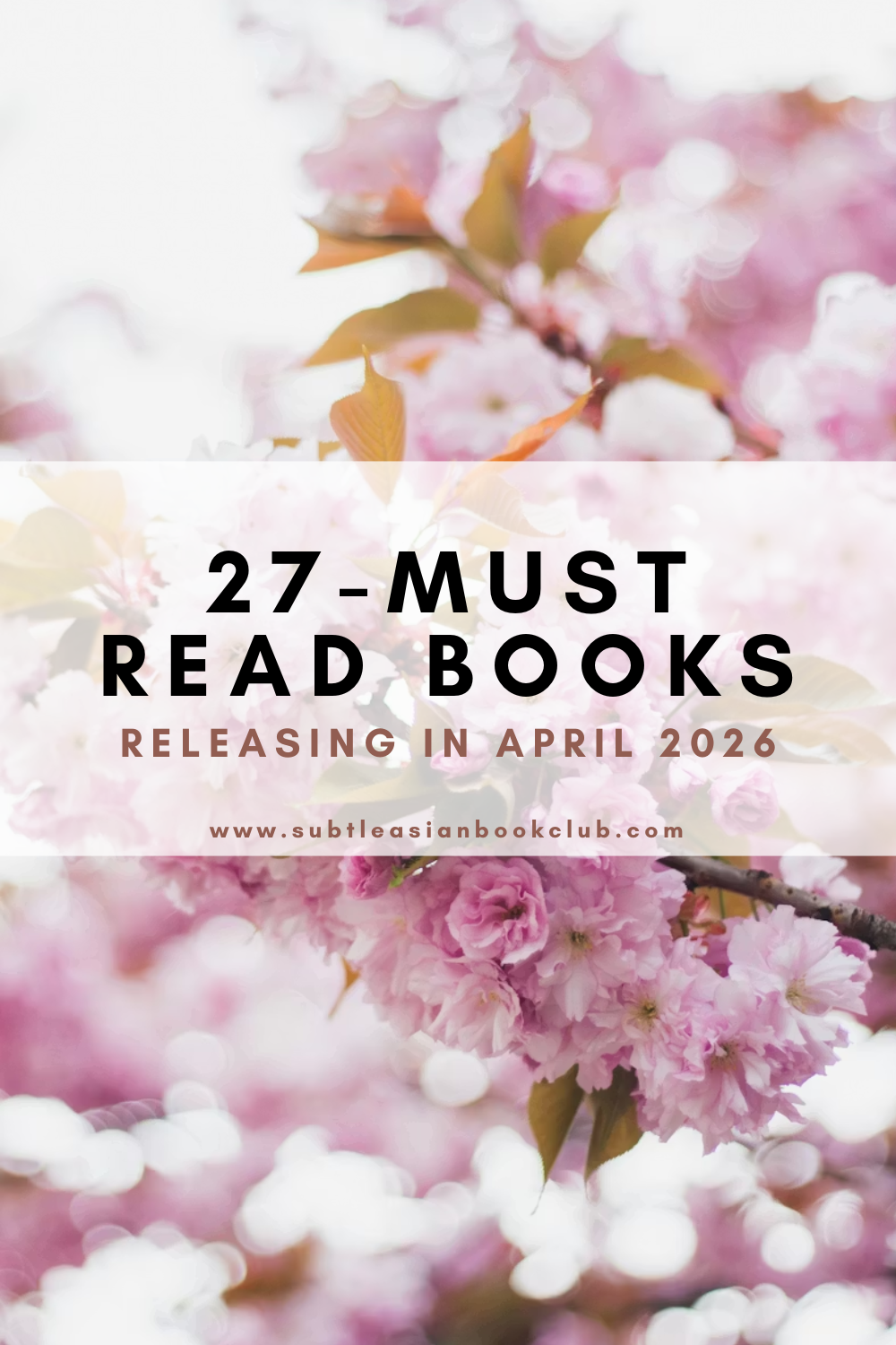 27 Must-Read Books Releasing in April 2026 By Asian Authors — Subtle ...