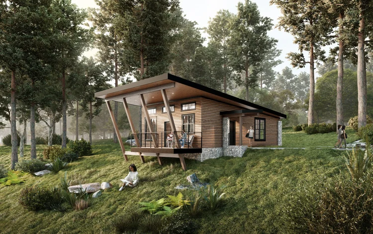 college lakeview cabin — EnsembleD