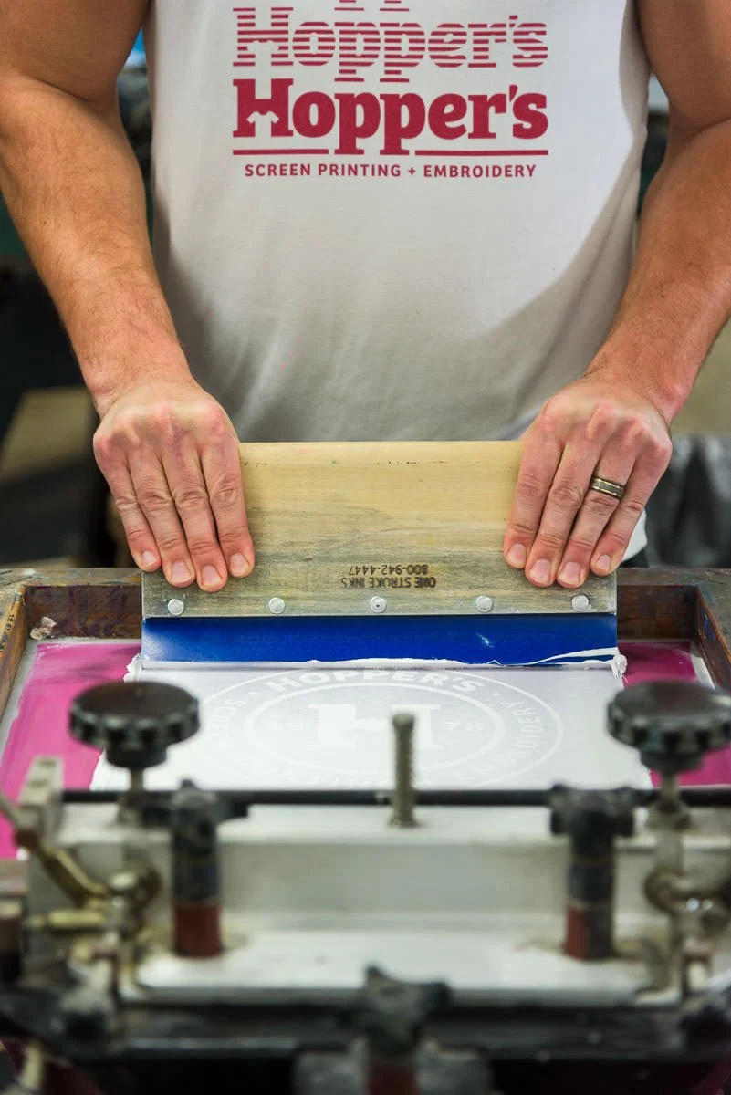 What We Do — Hopper's Screen Printing + Embroidery
