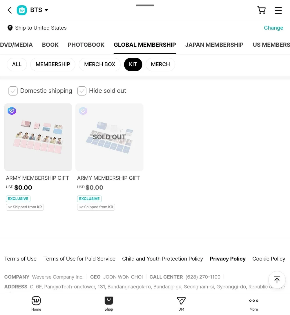 Weverse ARMY Membership Guide: Global, Japan, US, and Digital Options ...