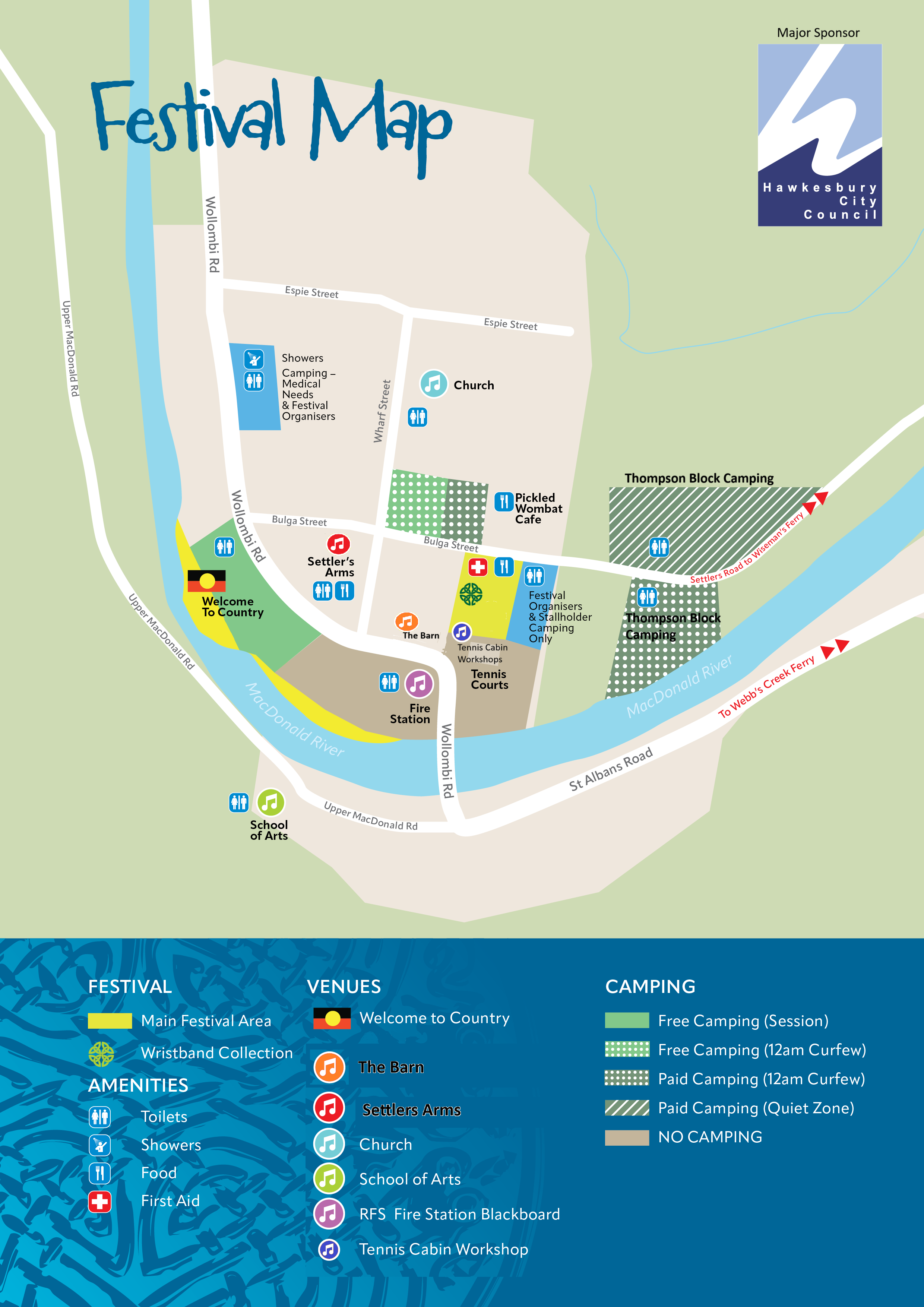 FESTIVAL MAP — St Albans Folk Festival
