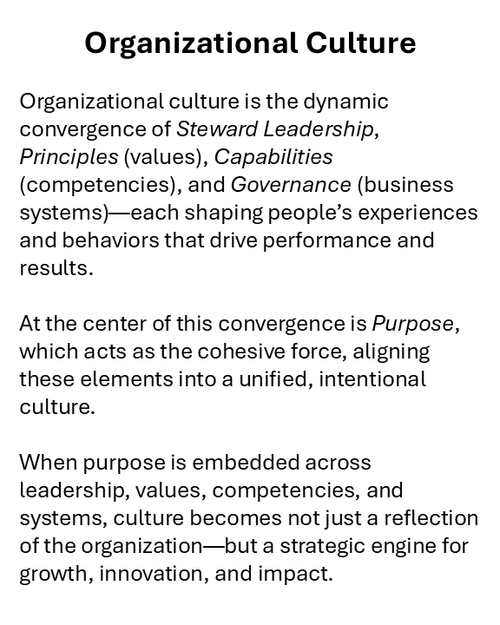 Purpose-Driven Culture, Performance-Driven Results
