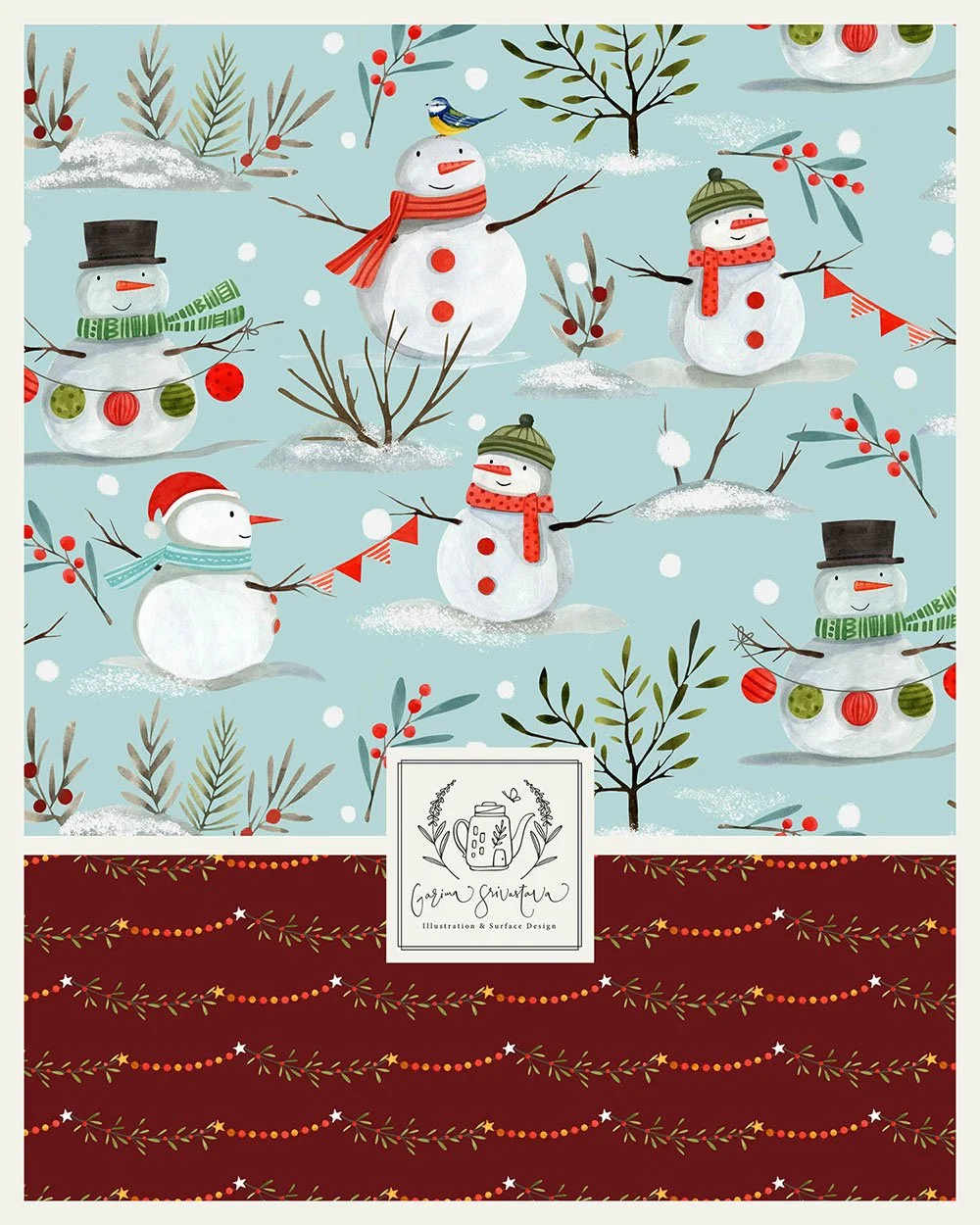 Garima's Portfolio - Surface Pattern Design & Illustration — Garima ...