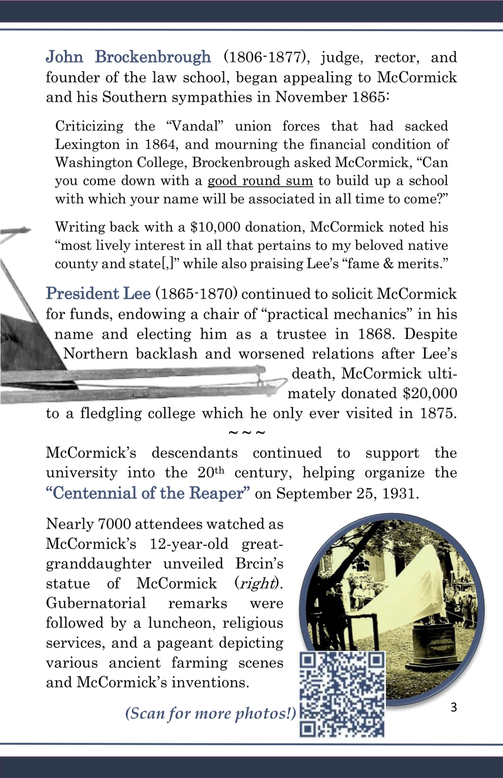 A Guide to Front Campus Monuments — The W&L Spectator