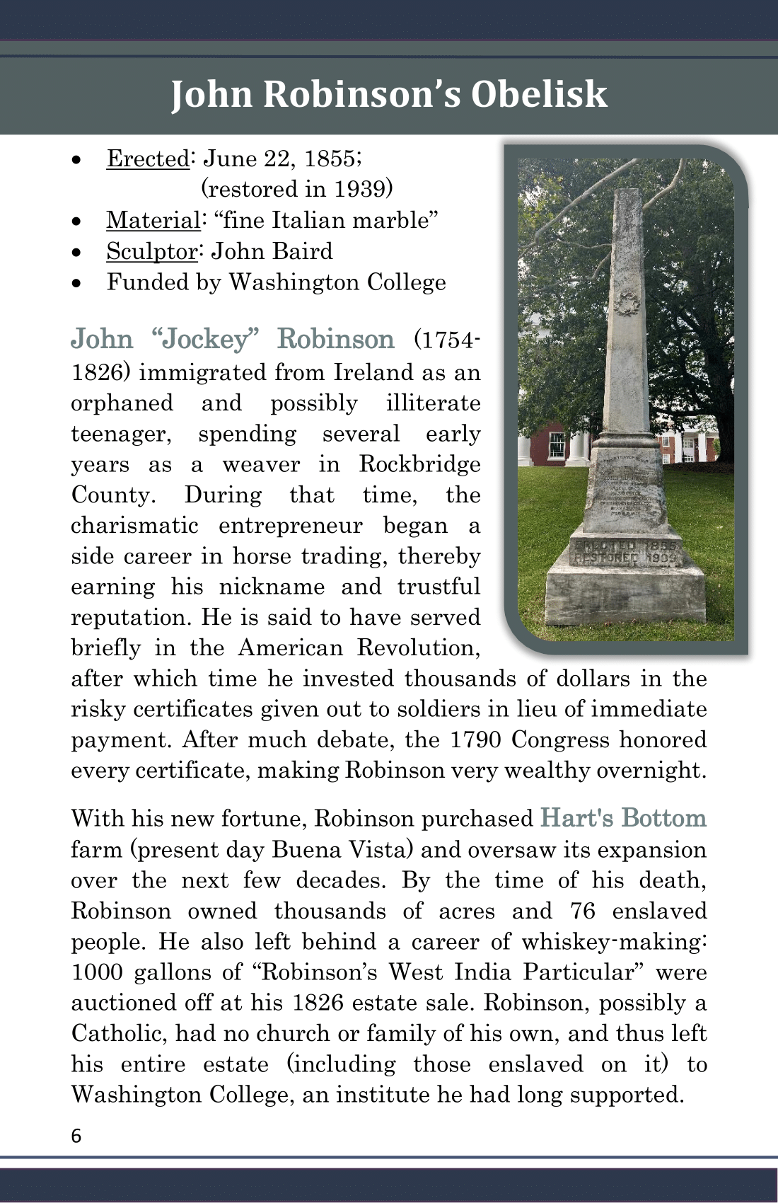 A Guide to Front Campus Monuments — The W&L Spectator