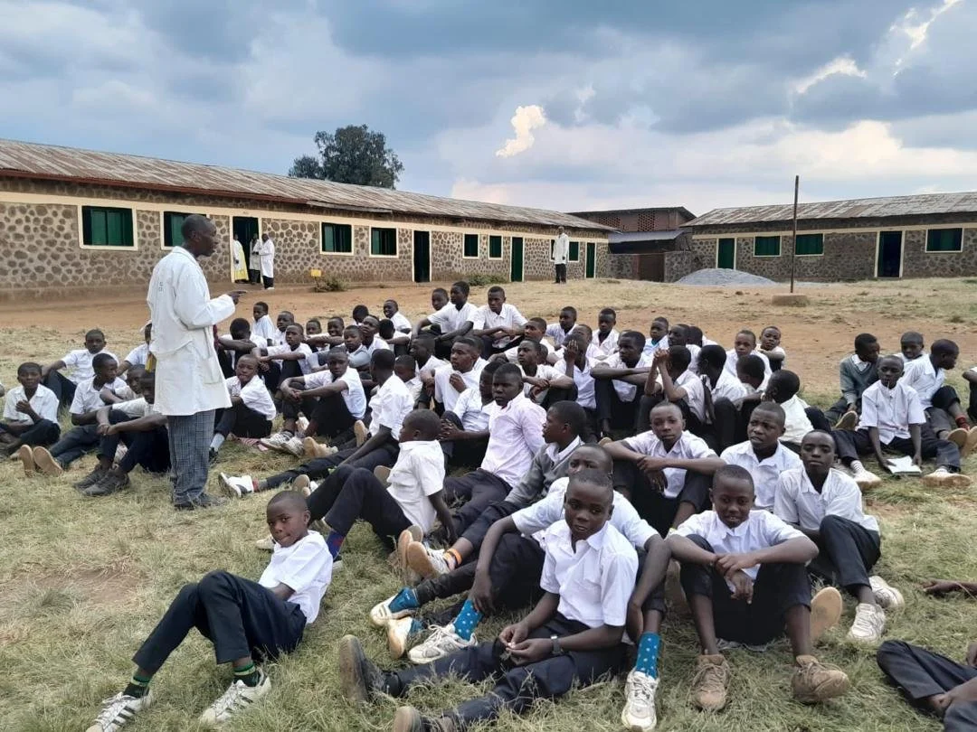 Amazing job at Kagitera School — Days for Girls Musanze